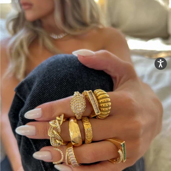 Bracha | Jewelry | Bracha Hollywood Signet Ring | Poshmark